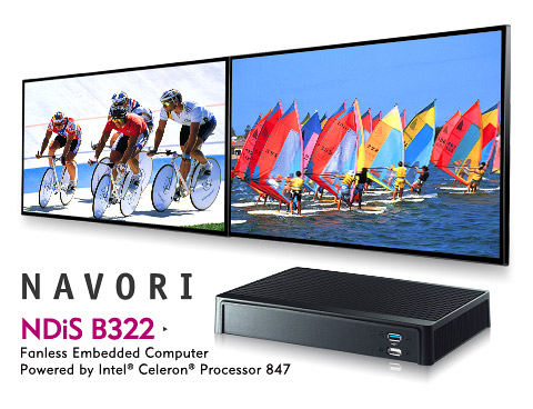 NDiS B322 Digital Signage Player is Certified by Navori QL PLAYER